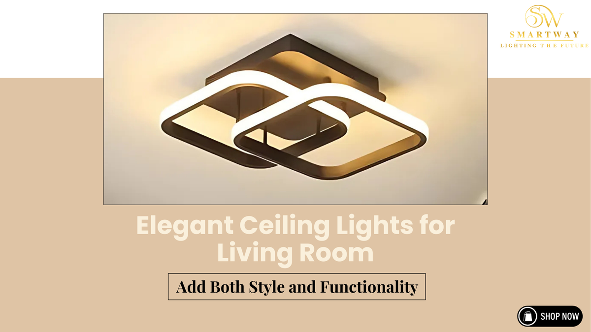 Elegant Ceiling Lights for Living Room: Add Both Style and Functionali ...