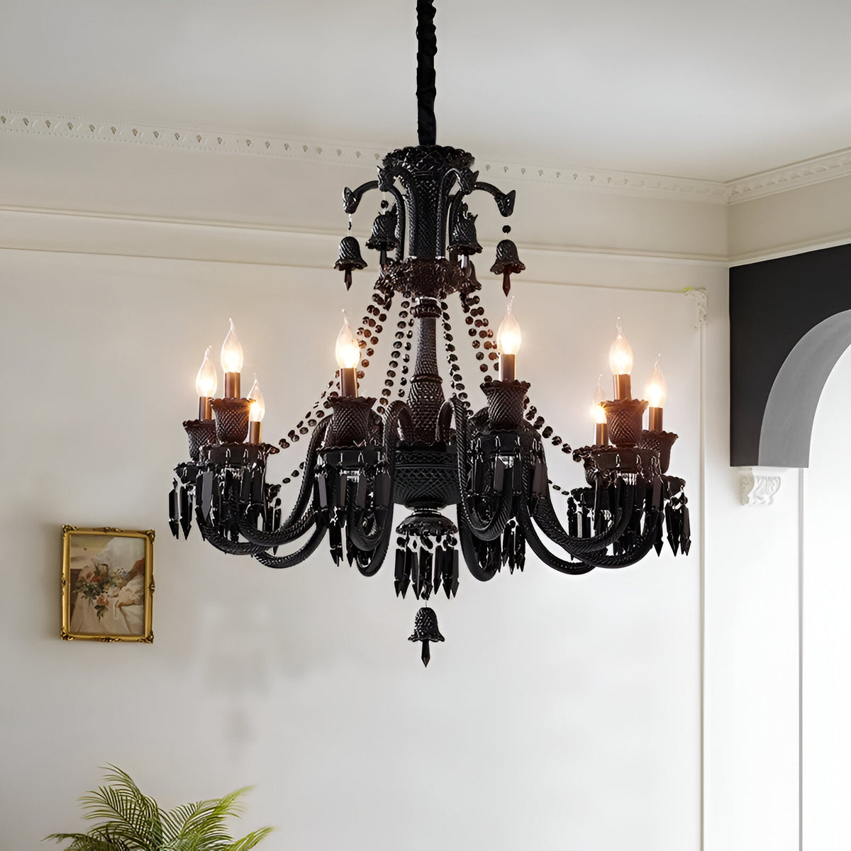 Luna LED Smart Voice Assist Chandelier | Smartway Lighting – Smartway ...