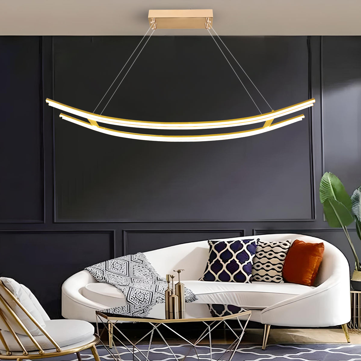 Almighty Modern LED Linear Chandelier | Smartway Lighting – Smartway ...