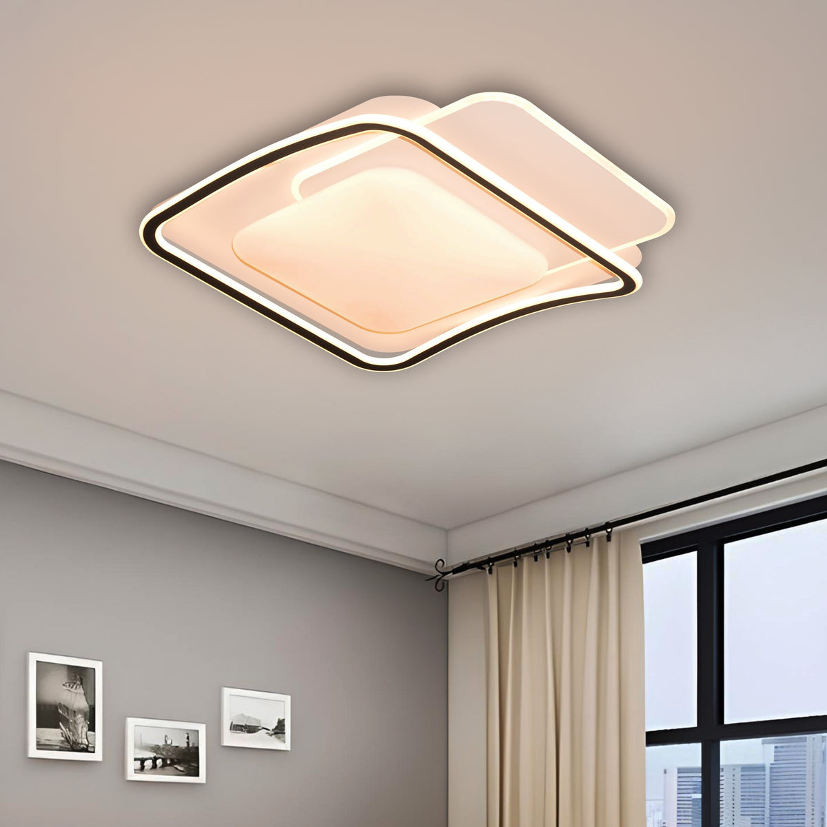 Conor Smart Modern LED Ceiling Light | Smartway Lighting – Smartway ...