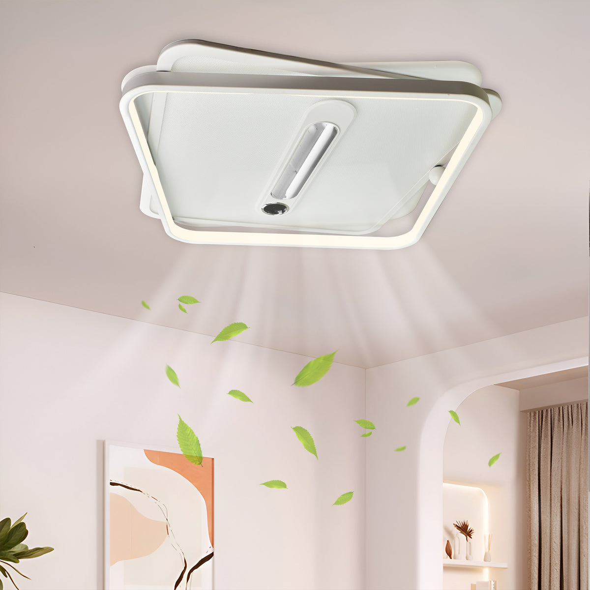 Lyra LED Fan Chandelier – Smartway Lighting