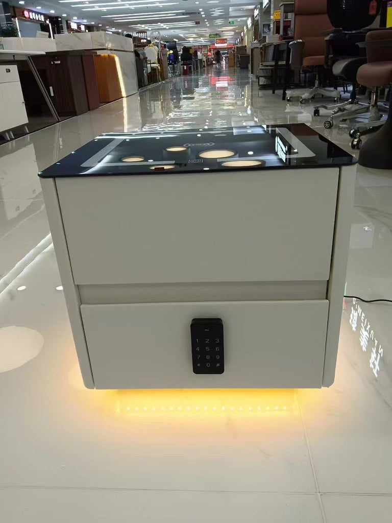 Widro Premium Floating LED Smart Bedside Table – Smartway Lighting