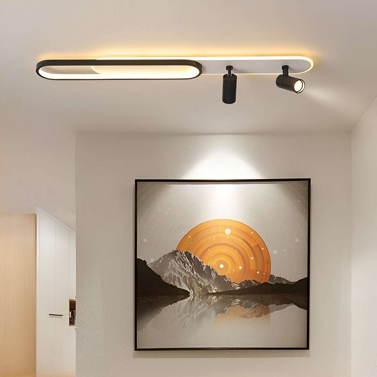 Aubin Modern LED Ceiling Light | Smartway Lighting – Smartway Lighting