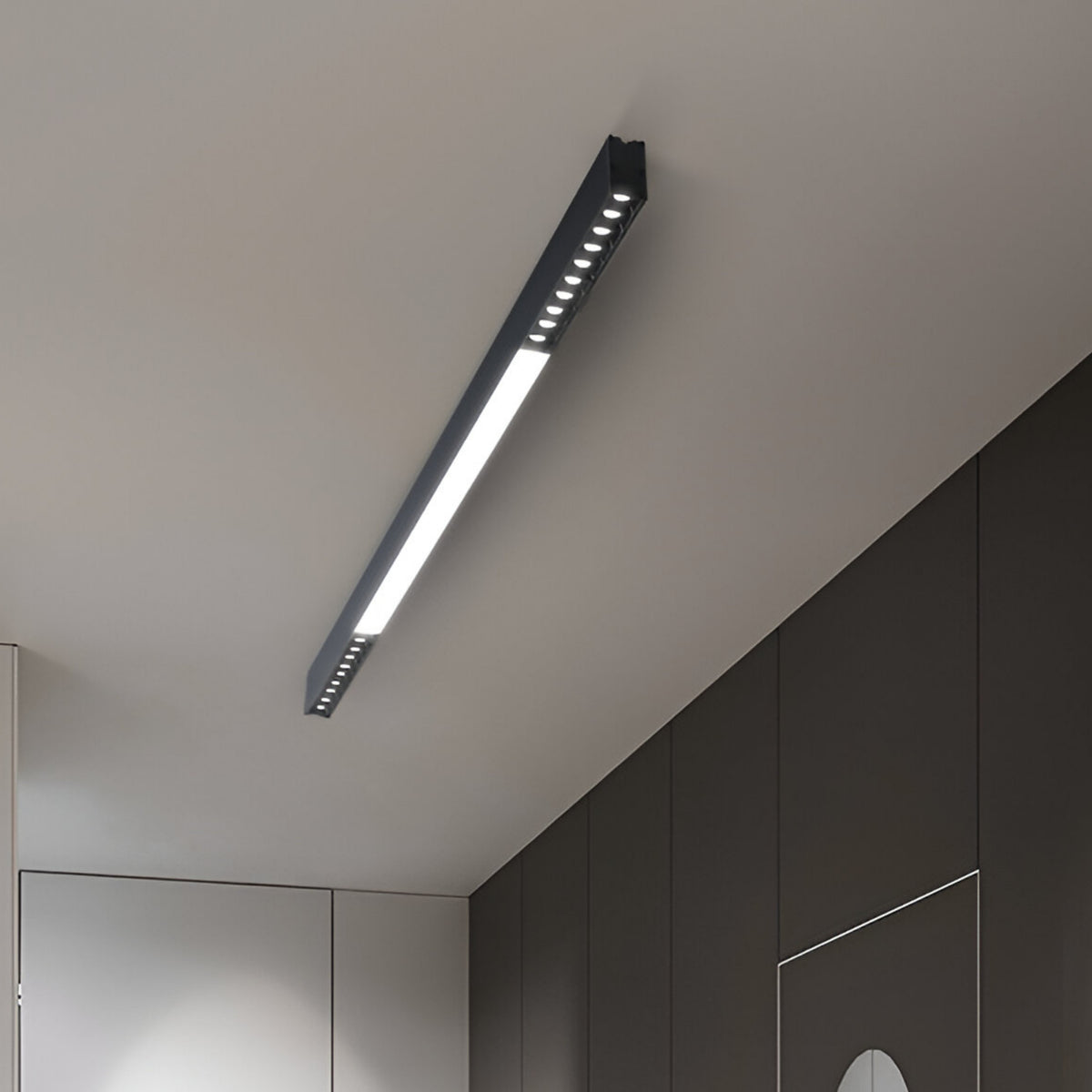 Slant Led Surface & Suspended Profile Linear Ceiling Light – Smartway ...
