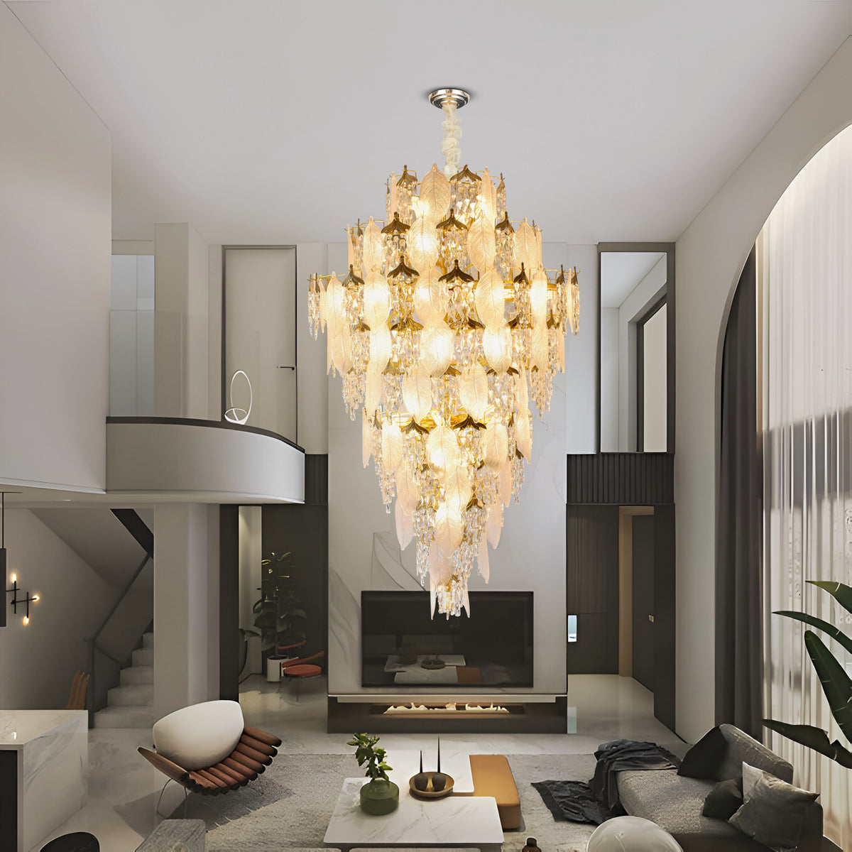 Merriment LED Smart Voice Assist Chandelier | Smartway – Smartway Lighting