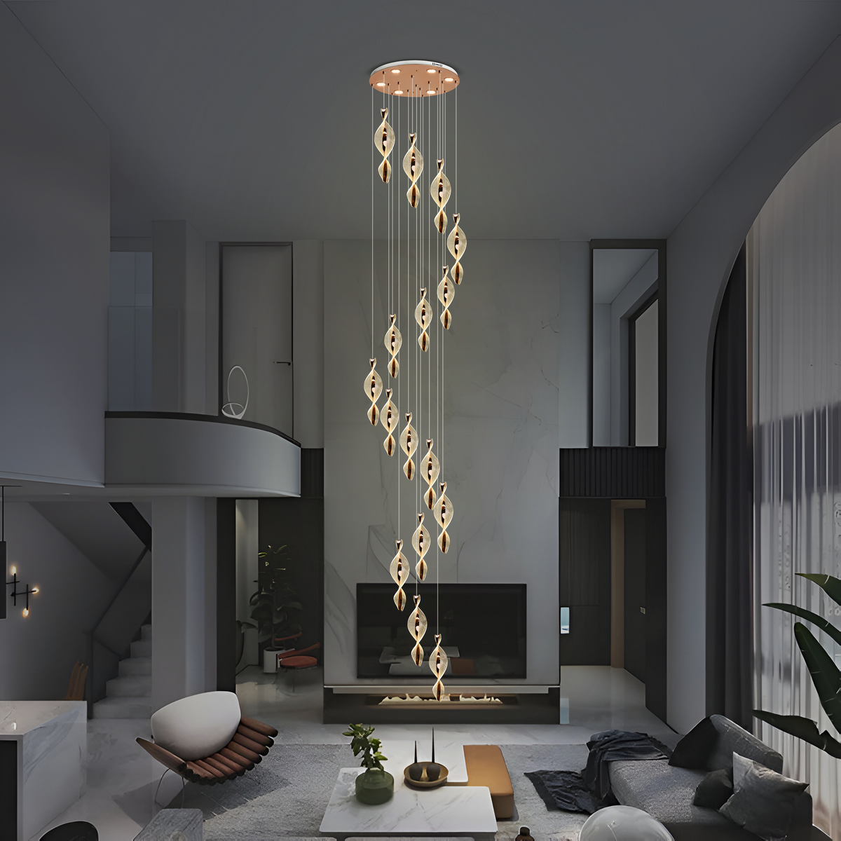Modern Smart LED Chandelier – Smartway Lighting