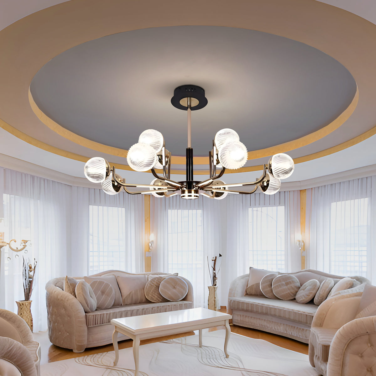 Buy Luxury Chandeliers Online in India - Elegant Crystal, Modern ...