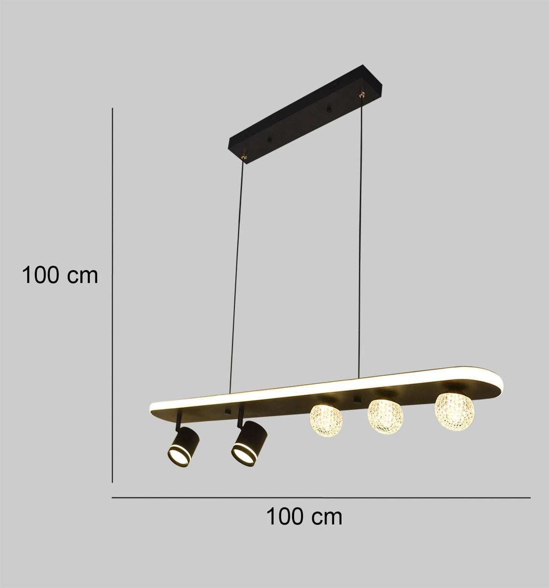 Buy Skate LED Smart Voice Assist Chandelier - Smartway Lighting ...