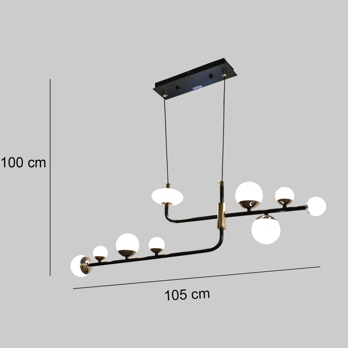 modern chandeliers: Buy Admire Gold Smart LED Chandelier – Smartway ...